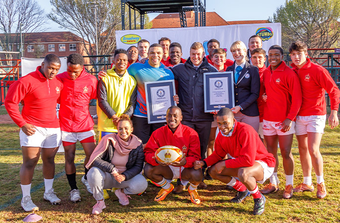 Bryan Habana breaks two rugby records at his old school | Guinness ...