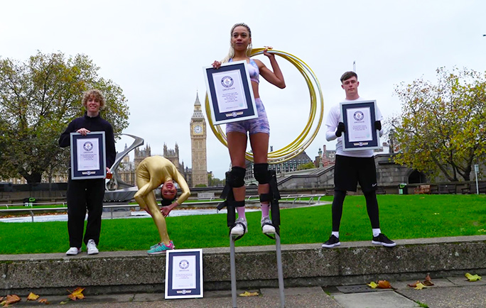 GWR Day: Four epic records broken in London | Guinness World Records