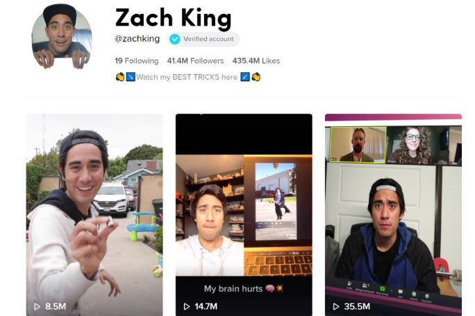 Internet illusionist Zach King breaks record for most viewed video on ...