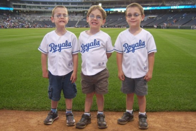 Good things come in threes: Meet the triplets born in different months ...
