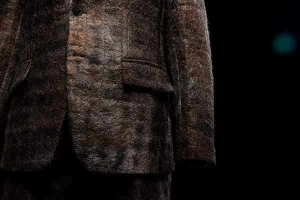 First ever suit made from moustache hair breaks fashion record ...