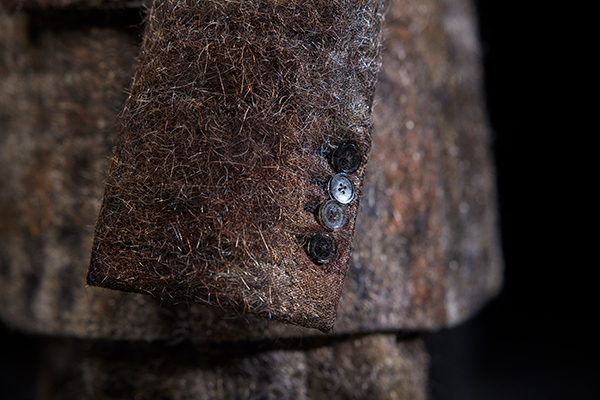 First ever suit made from moustache hair breaks fashion record ...