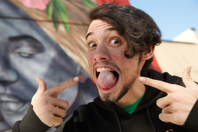 “My tongue is a gift”: Man’s massive tongue breaks world record ...