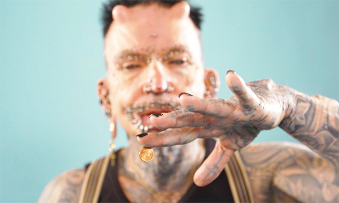 "I did it for me": Meet the man with 516 body modifications | Guinness ...