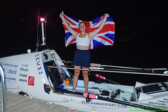 Victoria Evans: Epic solo row across the Atlantic breaks record ...