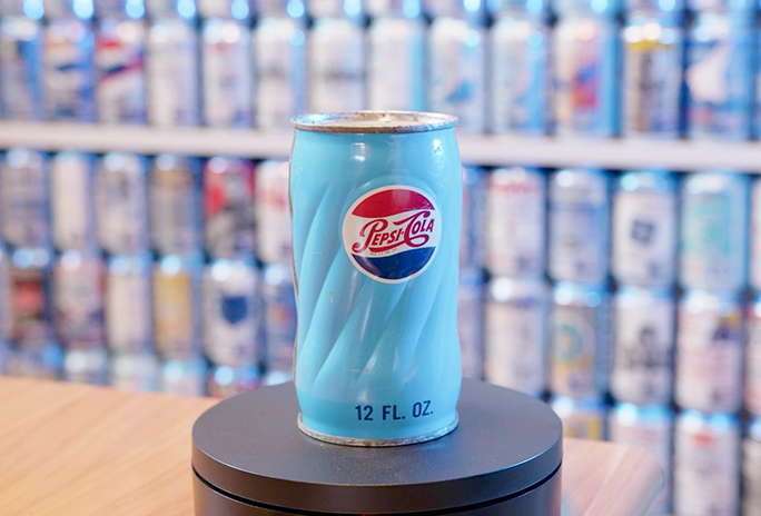 Pepsi fan breaks record with epic collection of over 12,400 cans ...
