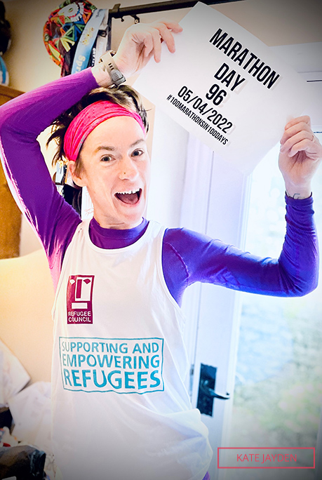 Kate Jayden breaks record running 106 marathons in 106 days | Guinness ...