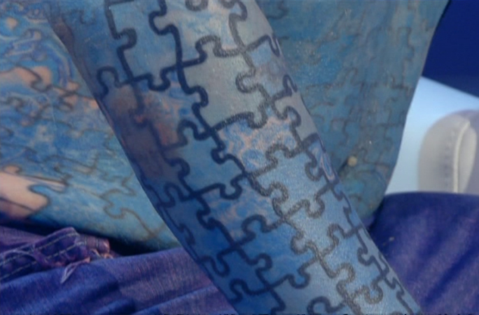 "The art is on the inside": The Enigma on his jigsaw puzzle tattoos ...