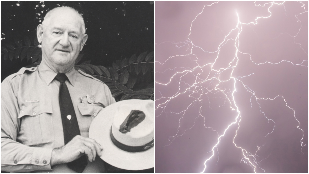 Incredible story of man who survived being struck by lightning SEVEN times