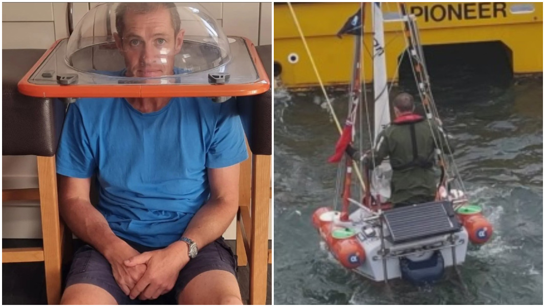 Devastated sailor vows to come back stronger after boat smashes in ...