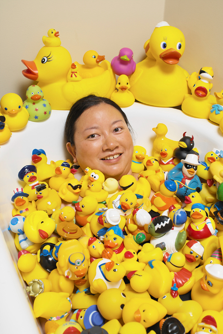 Rubber duck collector waddles her way into the record books | Guinness ...