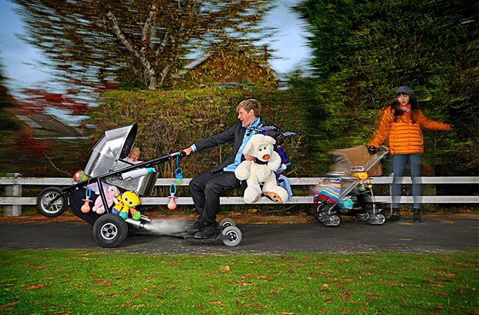 Fastest pram: Dad’s 50-mph baby stroller retains top speed record a ...