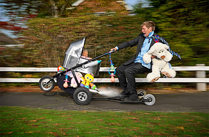 Fastest pram: Dad’s 50-mph baby stroller retains top speed record a ...