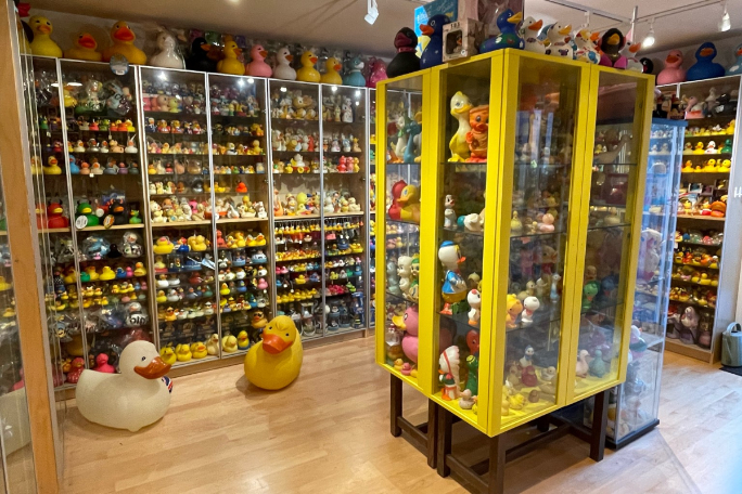 Rubber duck collector waddles her way into the record books | Guinness ...