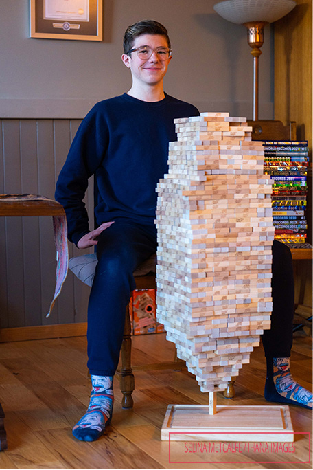 Teen who broke records with Jenga skills inspires heartwarming Hallmark Christmas film ...