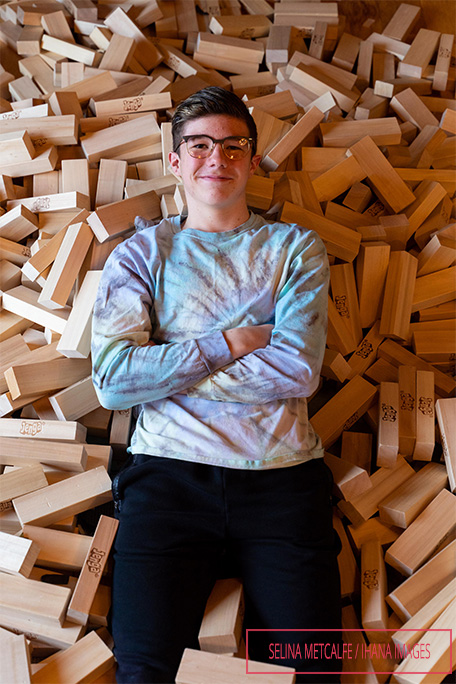 Teen who broke records with Jenga skills inspires heartwarming Hallmark ...