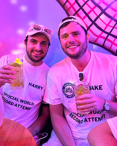 Australian duo drink at 99 bars in one day in record-breaking pub crawl ...