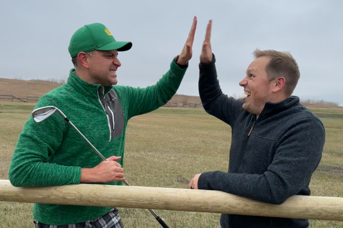 Canadian man gobbles marshmallow launched over 29 metres by friend's ...
