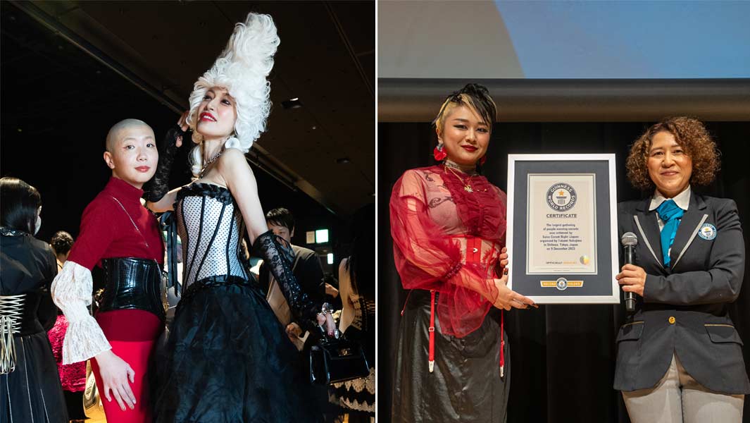 Bringing out the beauty of corsets: Fashion fan's themed party breaks ...