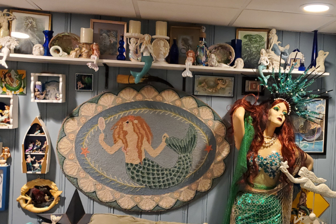Mermaid enthusiast makes a splash with largest collection of mermaid ...