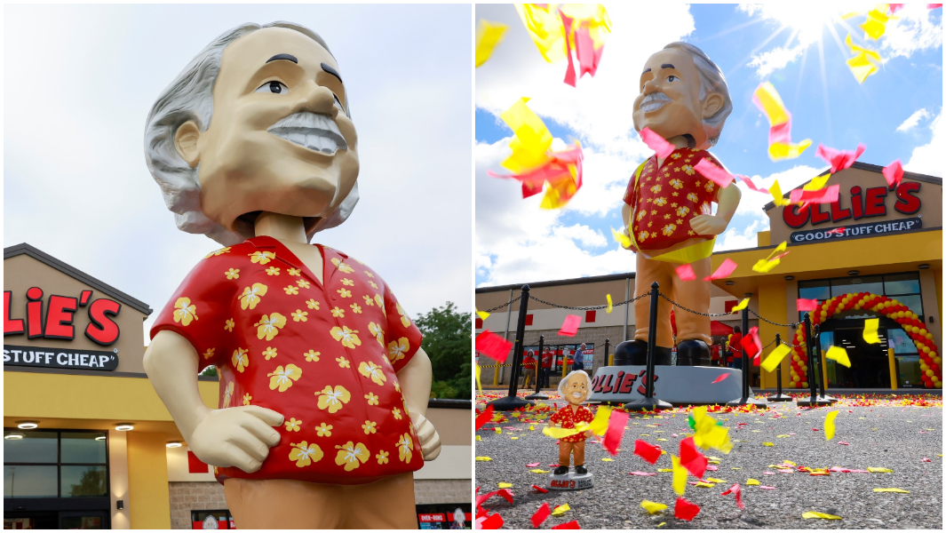 Outlet store celebrates 40th birthday by recreating boss as world’s ...