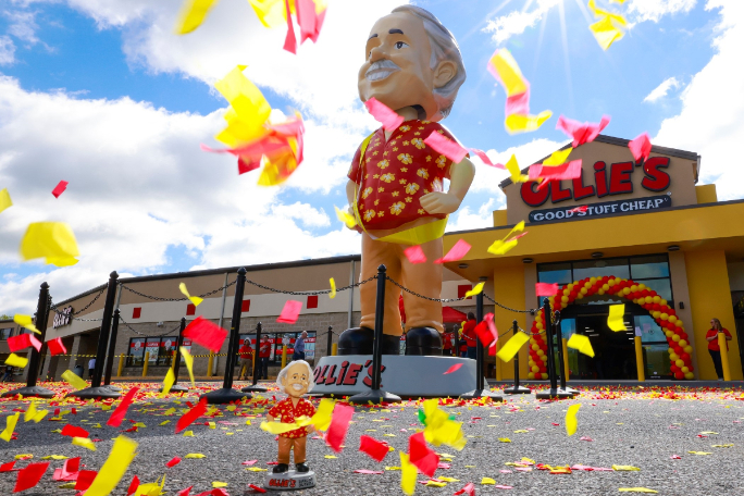 Outlet store celebrates 40th birthday by recreating boss as world’s ...