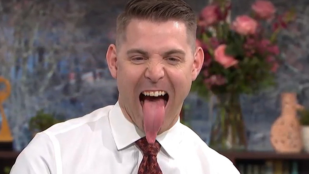 Worlds Longest Human Tongue