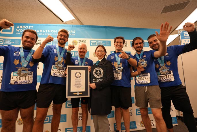 Thousands of runners earn prestigious Six Star Medal at Tokyo Marathon ...