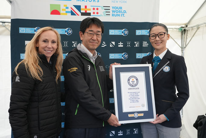 Thousands of runners earn prestigious Six Star Medal at Tokyo Marathon ...
