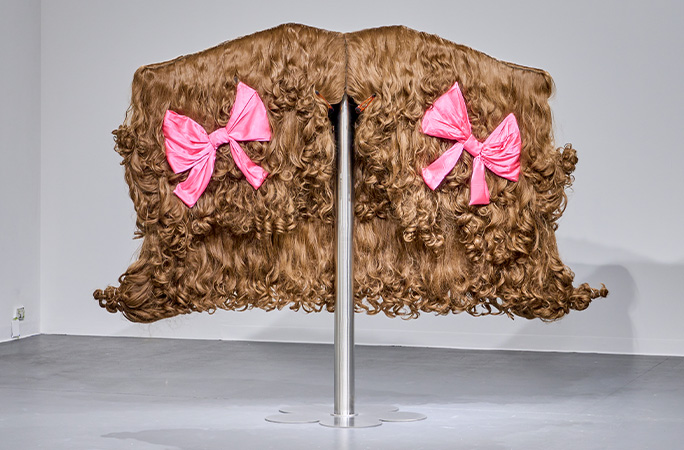 World’s widest wig: Artist breaks Drew Barrymore’s record | Guinness ...