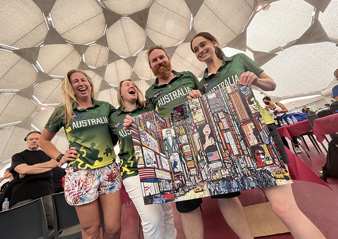 Welcome to the largest jigsaw puzzle championship EVER | Guinness World ...