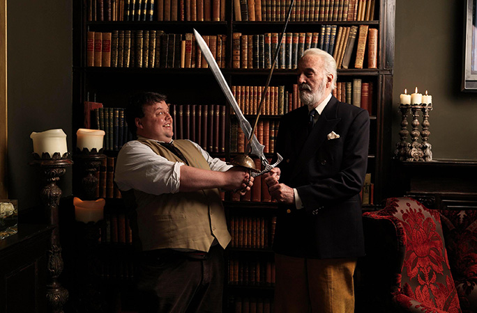 From celebrity sword fights to measuring giants: Behind the Scenes with ...
