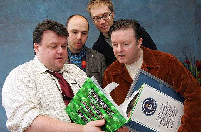 From celebrity sword fights to measuring giants: Behind the Scenes with ...