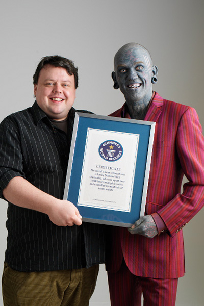 From celebrity sword fights to measuring giants: Behind the Scenes with ...