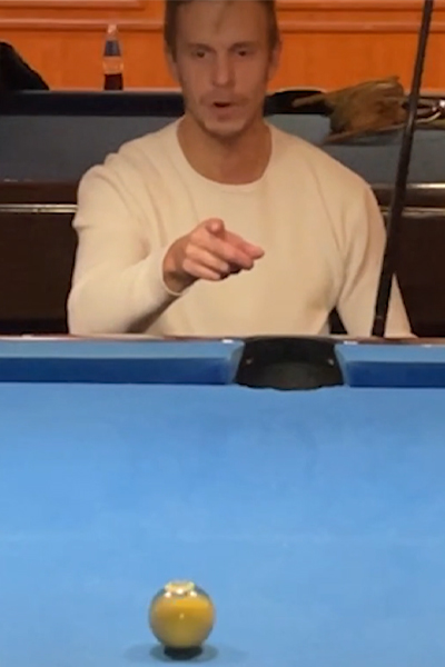 Amateur pool player puts pros to shame with record-breaking trick shot ...