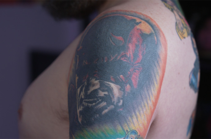 Two strangers break the same record with 34 Marvel tattoos each ...