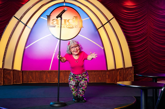 World's shortest comedian won't let small stature stop her achieving ...