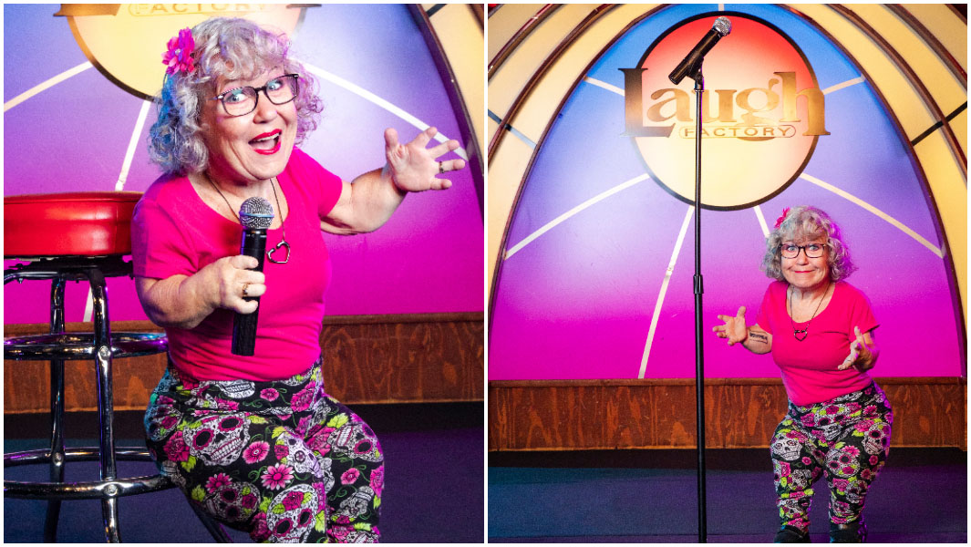 World's shortest comedian won't let small stature stop her achieving ...