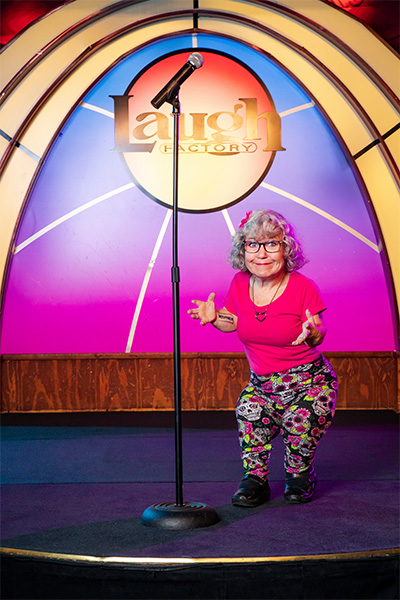 World's shortest comedian won't let small stature stop her achieving ...