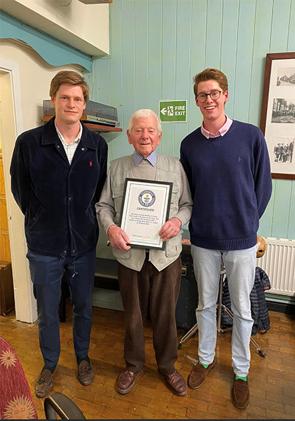"Music is a joy": Meet amazing 95-year-old brass band player | Guinness ...