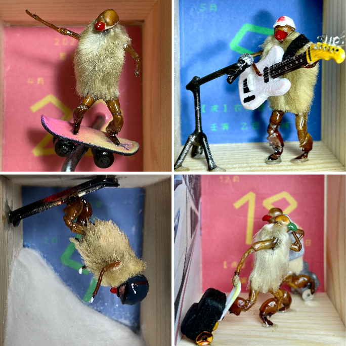 Crafty Chinese artist documents his entire year through tiny ...