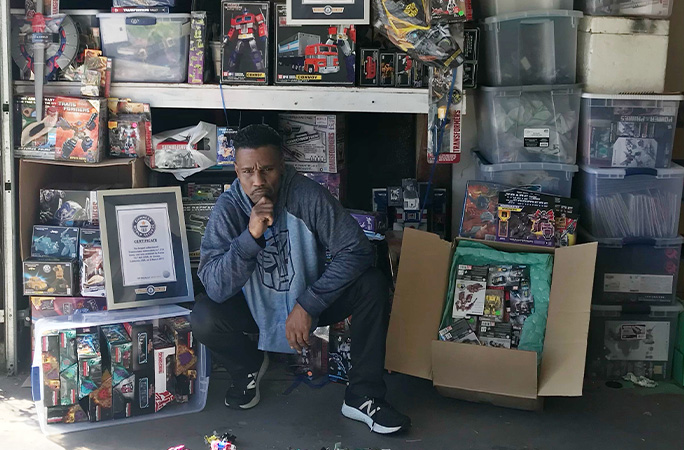 Transformers fan with record-breaking collection hopes to add own ...