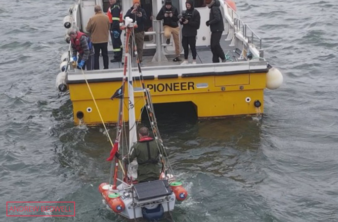 Devastated sailor vows to come back stronger after boat smashes in ...