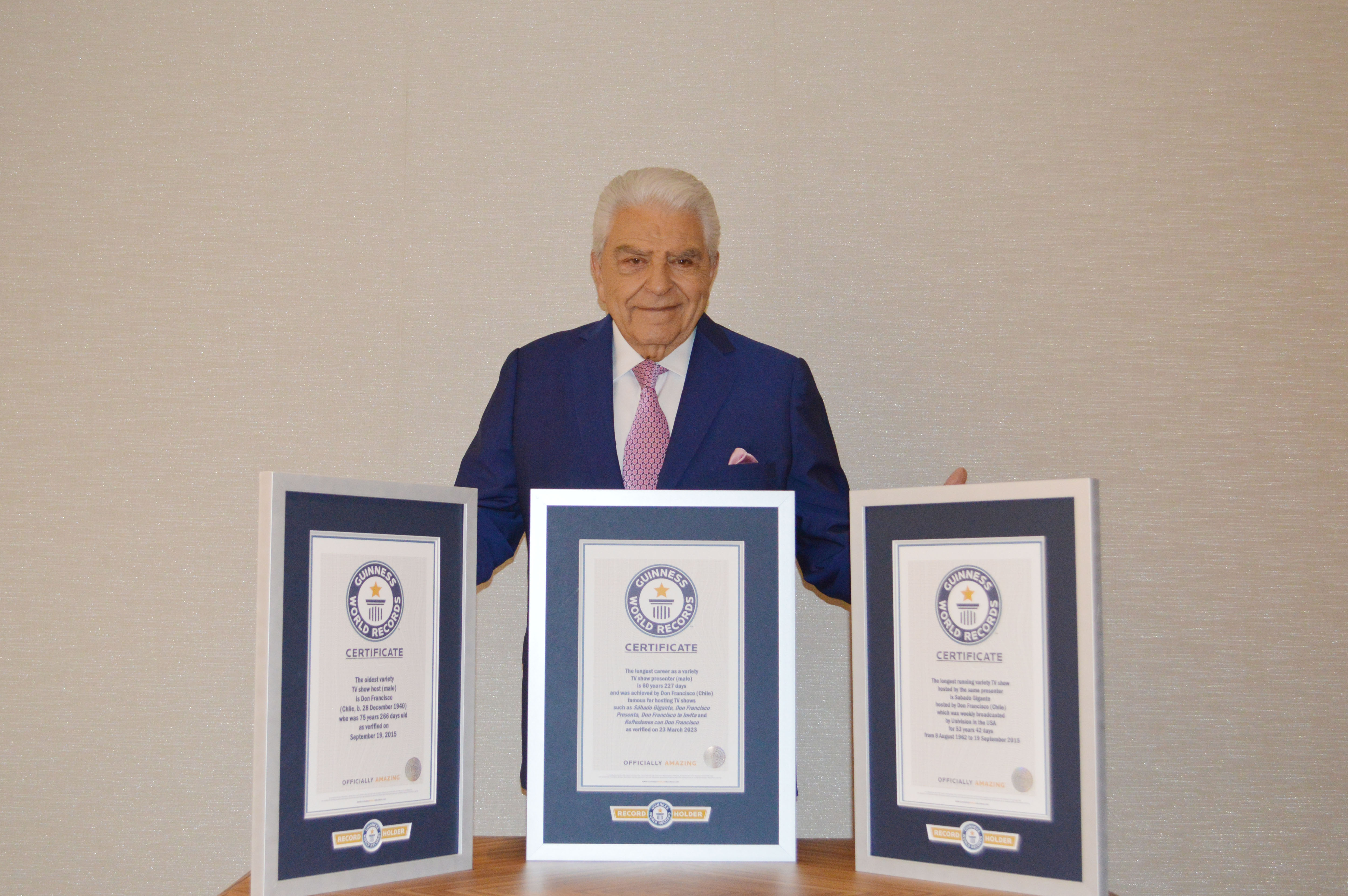 TV legend Don Francisco earns place in history with longest presenting ...