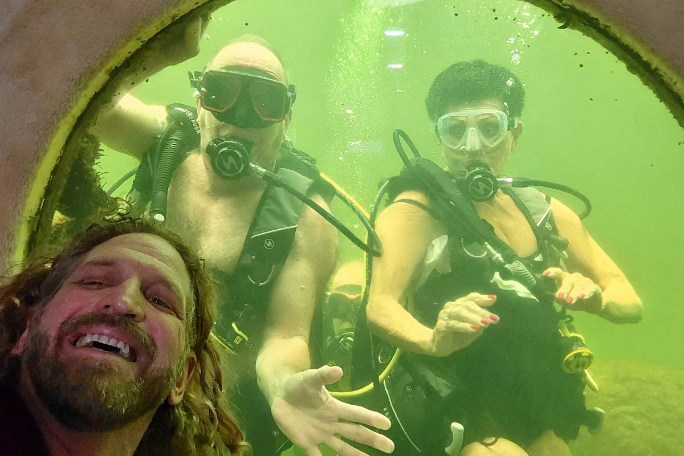 Dr Deep Sea breaks record for living underwater but won't give up until ...
