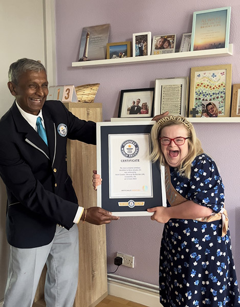 Disability Rights advocate smashes celebrity birthdays record ...