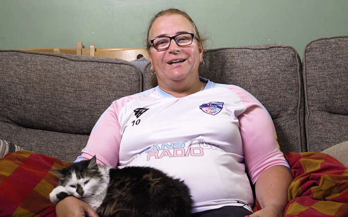 "Football saved my life": Meet Lucy Clark, the first ever transgender ...