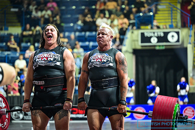 Strongwoman duo smash deadlift record to celebrate Pride Month ...
