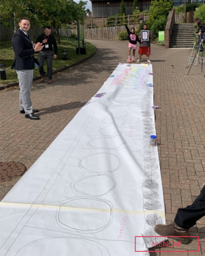 Katie Price's son Harvey sets world record with longest train drawing ...