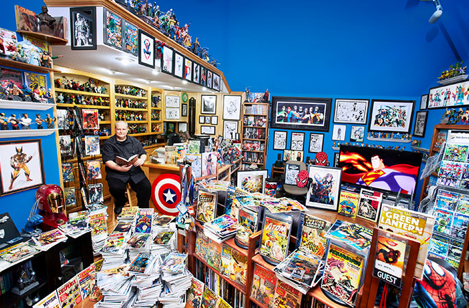 Owner of world’s largest comic collection extends record and has read ...